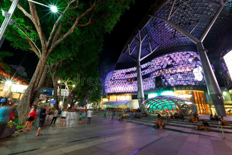 Singapore : ION Orchard Shopping Mall Editorial Stock Photo - Image of ...
