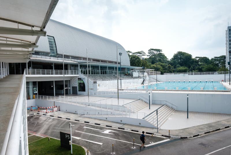 Singapore-27 JUN 2019:Singapore Republic Polytechnic Swimming Pool ...