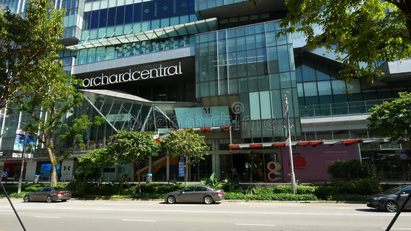 SINGAPORE 12 June 2022. Orchard Central Sing in a Shopping Mall, Stock ...