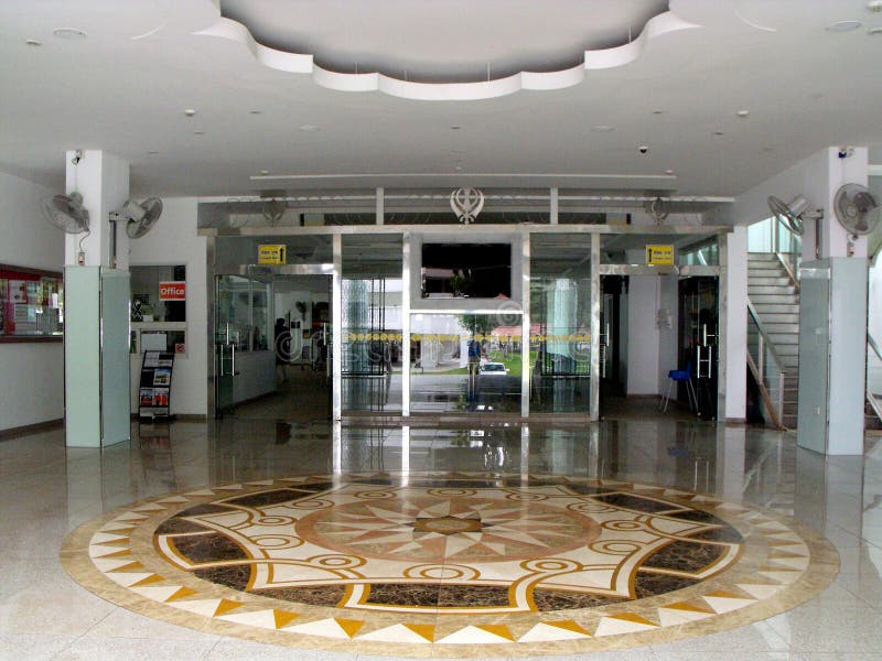 Main Entrance of the Central Sikh Temple in Singapore Editorial ...