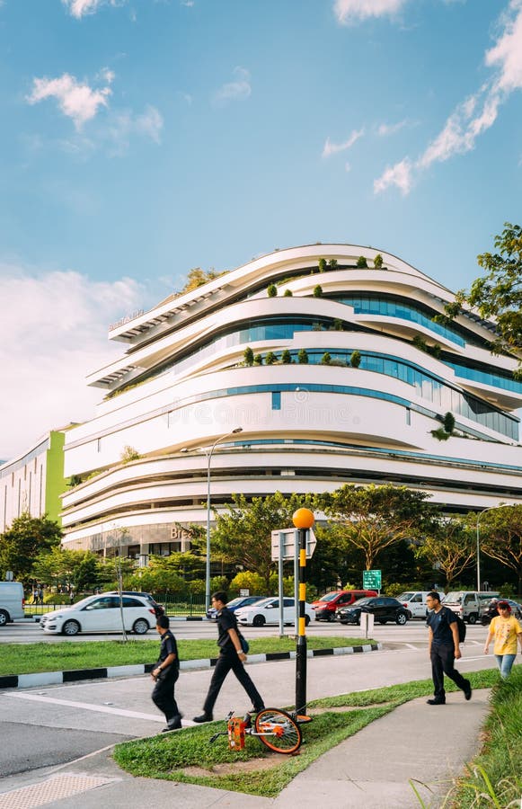 Singapore-24 MAY 2018: Singapore Breadtalk HQ Terrace Building Facade ...