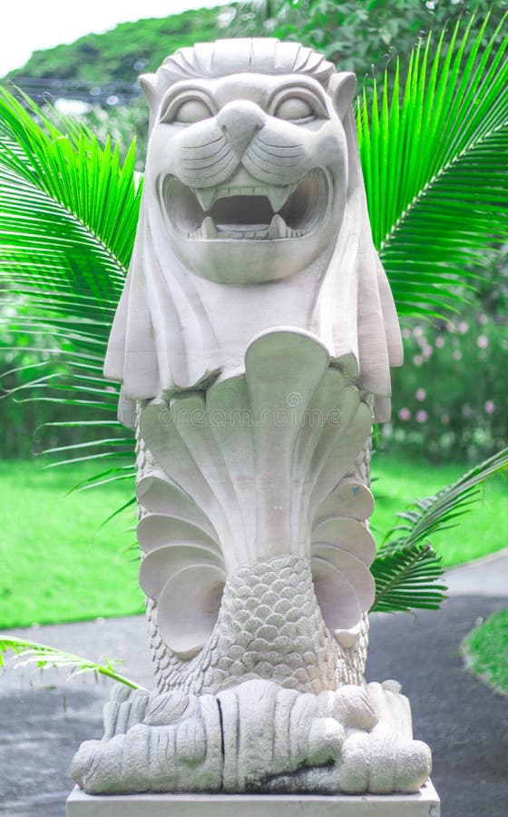 Singapore Merlion editorial stock photo. Image of cityscape - 43108968