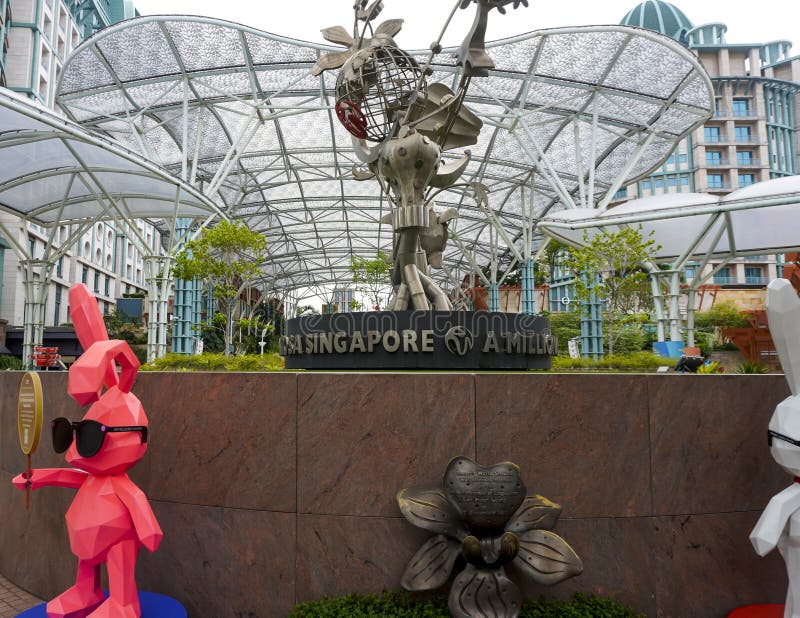 Singapore, Singapore - November 12, 2023: Sentosa Island in Singapore ...