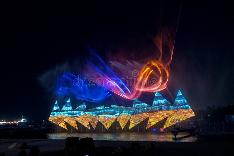 Aerial View of Singapore from Observation Deck Singapore Editorial ...