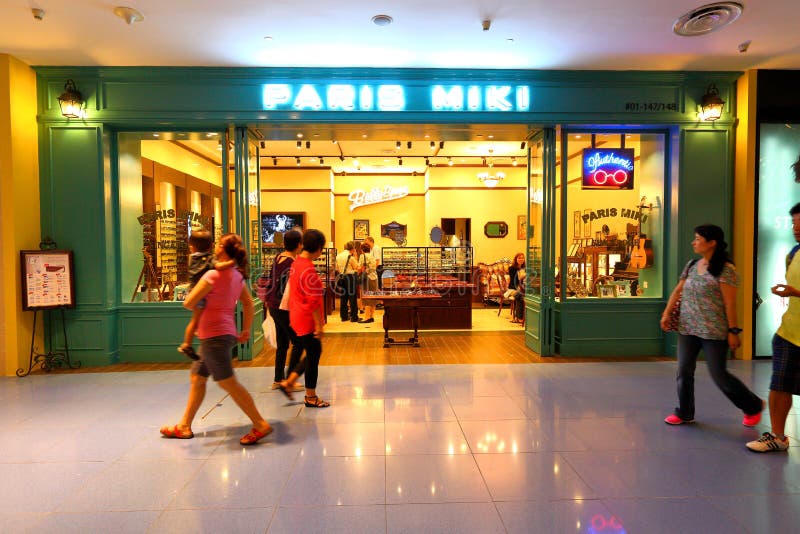 Singapore:Paris Miki editorial photo. Image of accessories - 64624661