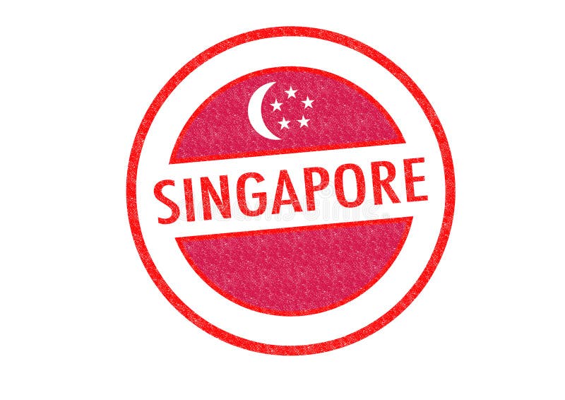 Singapore Visa Sticker Stock Illustrations – 8 Singapore Visa Sticker ...