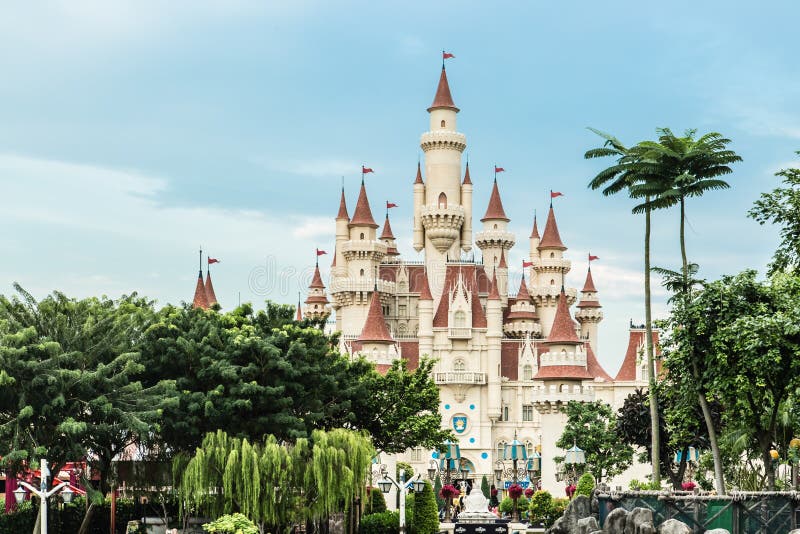 Singapore-26 SEP 2017: Singapore Universal Vintage Studio Castle View ...