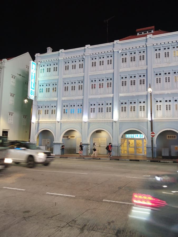 Singapore Side Walk, Road, Building Editorial Image - Image of walk ...