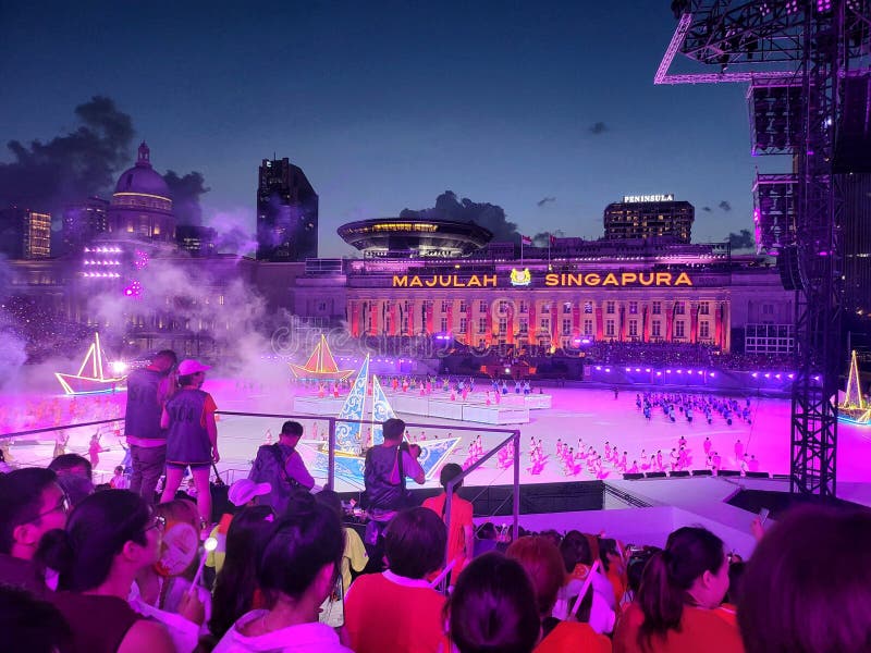 Singapore 58th Birthday National Day Parade 2023 Performance Editorial ...
