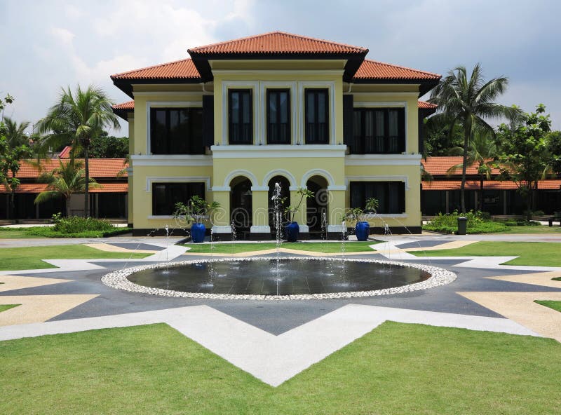Singapore Villa Building stock photo. Image of structure - 45072546
