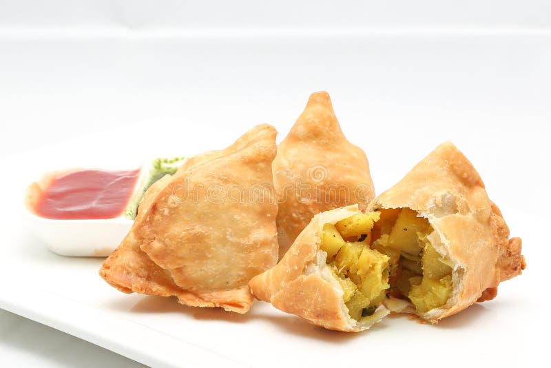 Singara Curry Puff stock photo. Image of street, asian - 73399362