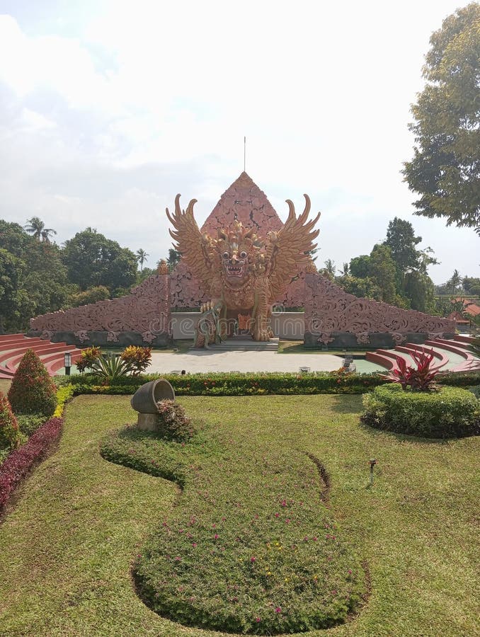 Singaraja statue in bali stock image. Image of gianyar - 294217469