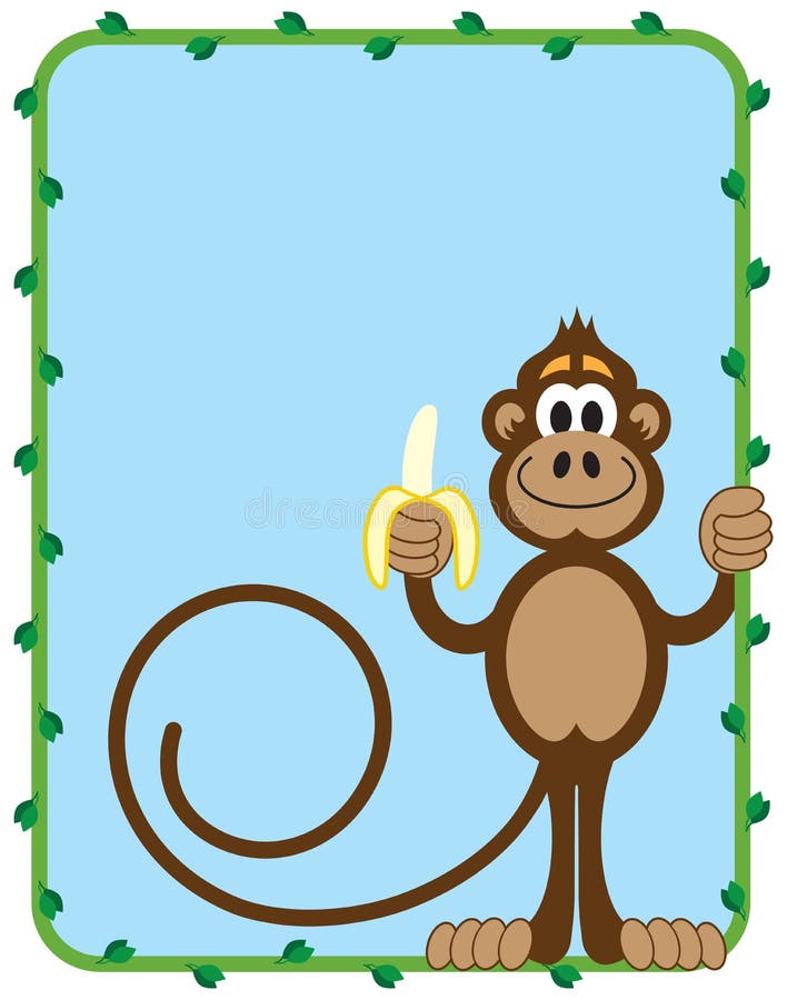 Avec Banane La Singe Stock Illustrations, Vecteurs, & Clipart – (515 ...