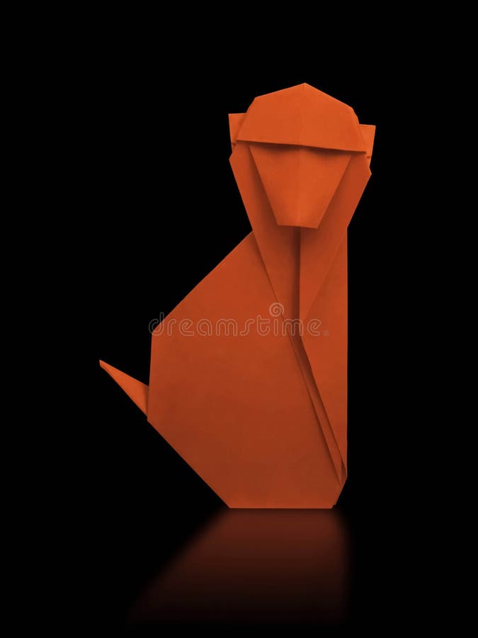 Singe d'origami photo stock. Image du asie, cultures - 65087414