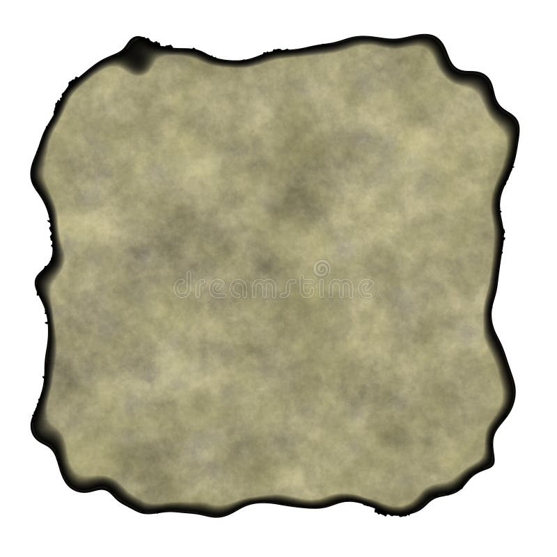 Singed paper stock illustration. Illustration of burn - 63648814