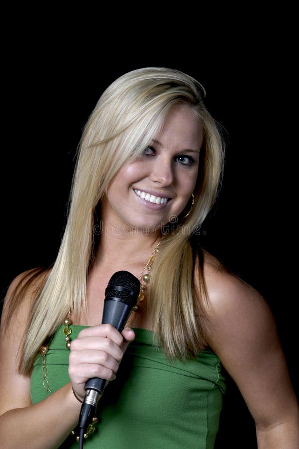 Singer stock image. Image of short, actress, woman, entertainer - 1001019