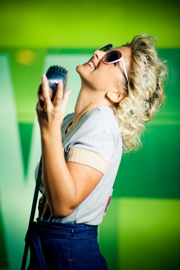 Singer stock image. Image of face, person, rock, people - 11622799