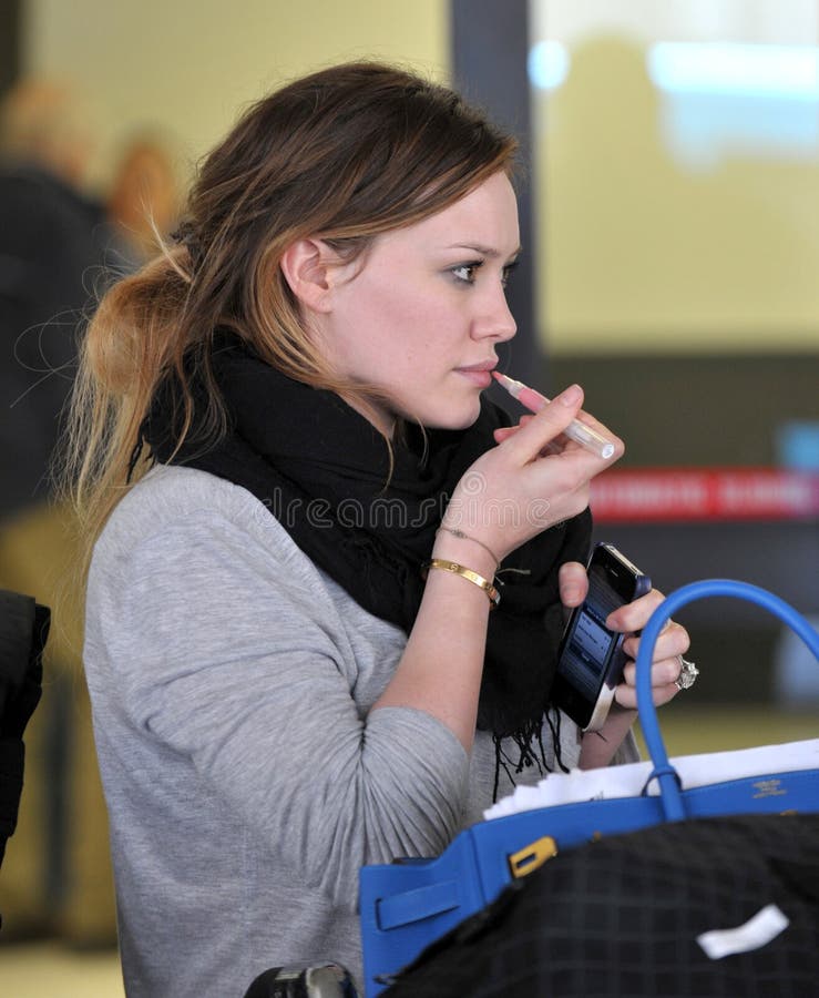 Hillary Duff Braless Stock Photos - Free & Royalty-Free Stock Photos ...