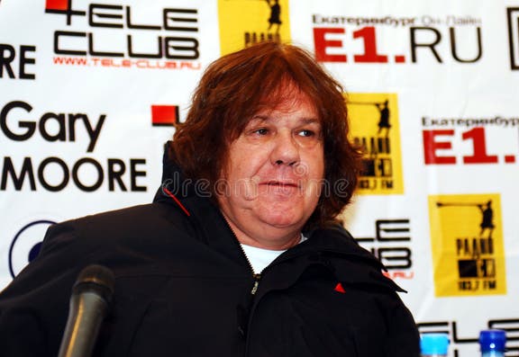 Singer and Guitarist Gary Moore Editorial Photo - Image of star, singer ...