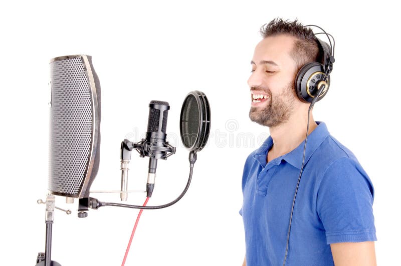 Singer stock image. Image of isolated, musical, passion - 54154063