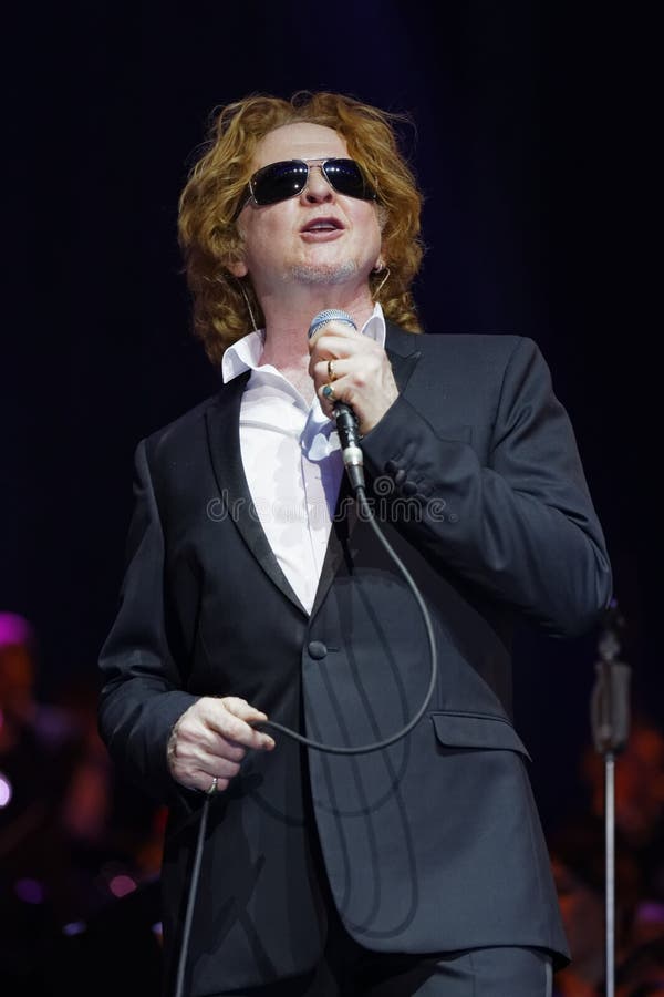 Singer - Hucknall editorial stock image. Image of singer - 28319159