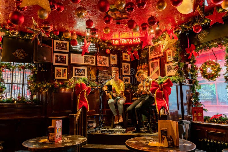 Interior View of the Famous Temple Bar Editorial Stock Image - Image of ...