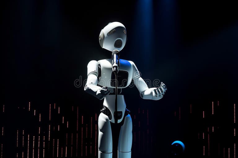 Singer Robot Stock Illustrations – 183 Singer Robot Stock Illustrations ...