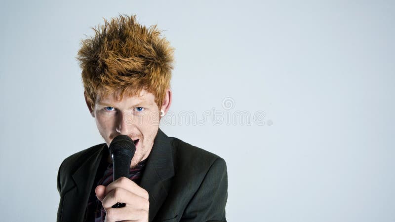 Ginger man stock photo. Image of handsome, eyes, blue - 13328458