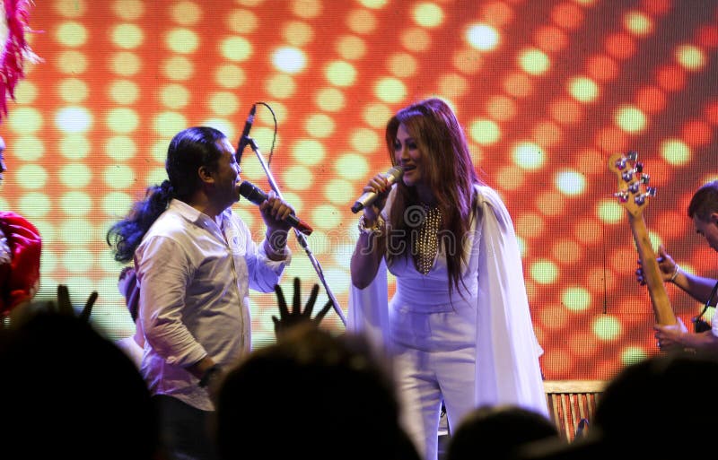 Singer editorial stock image. Image of stage, entertaining - 76972579