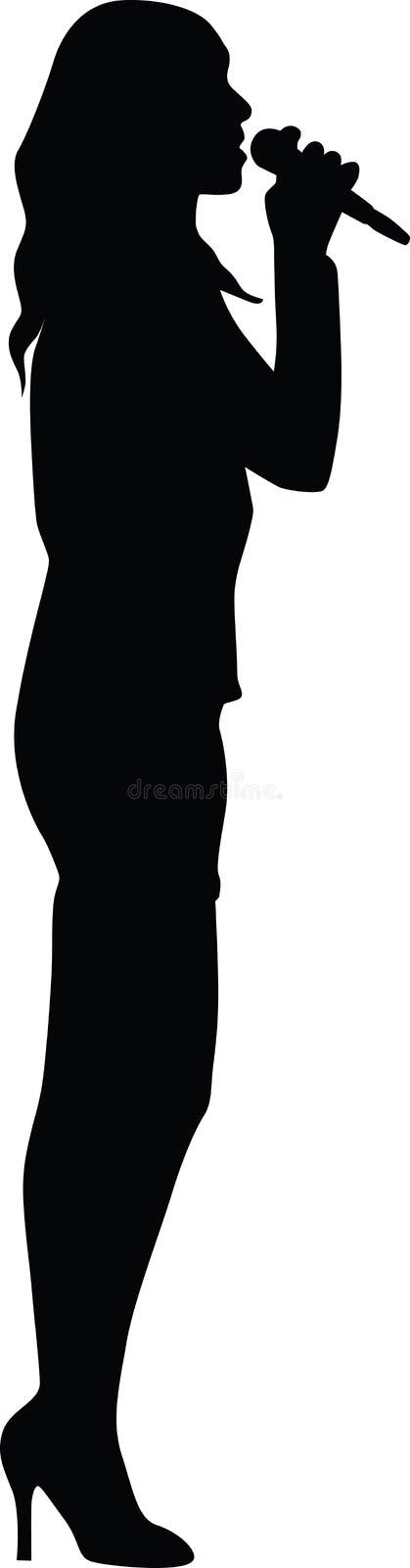 Woman Singer Logo Stock Illustrations – 685 Woman Singer Logo Stock ...