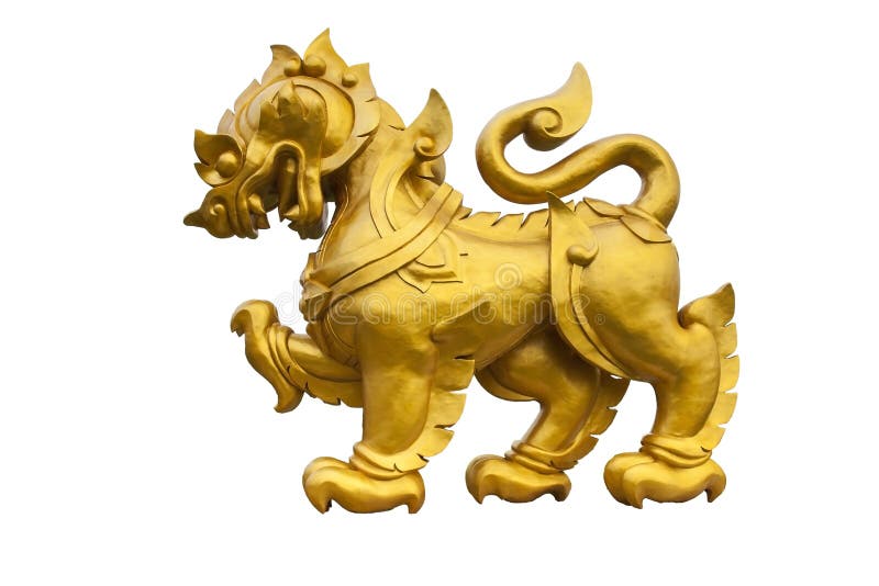 Singha stock image. Image of religious, lion, indochina - 33086837