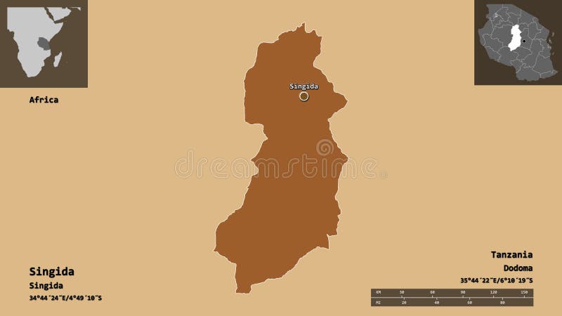Singida, Region of Tanzania,. Previews. Pattern Stock Illustration ...
