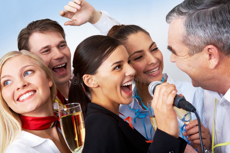 Singing stock image. Image of male, emotional, entertainment - 17246357