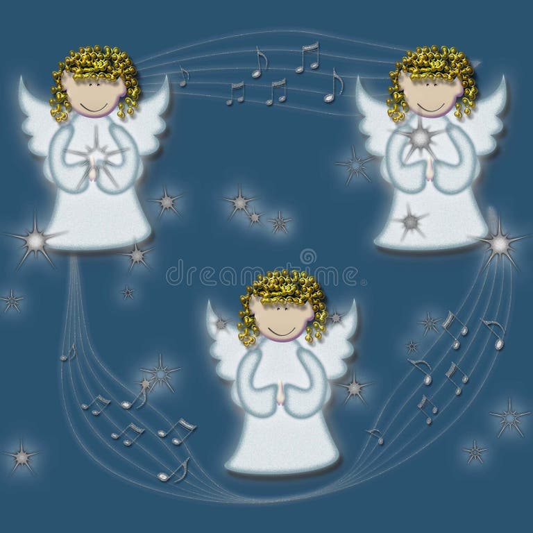 Singing Angels Stock Illustrations – 276 Singing Angels Stock ...
