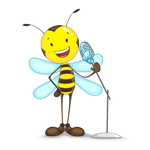 Bee Music Stock Illustrations – 750 Bee Music Stock Illustrations ...