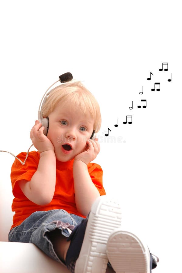 Child singing stock photo. Image of speak, infant, adorable - 872712