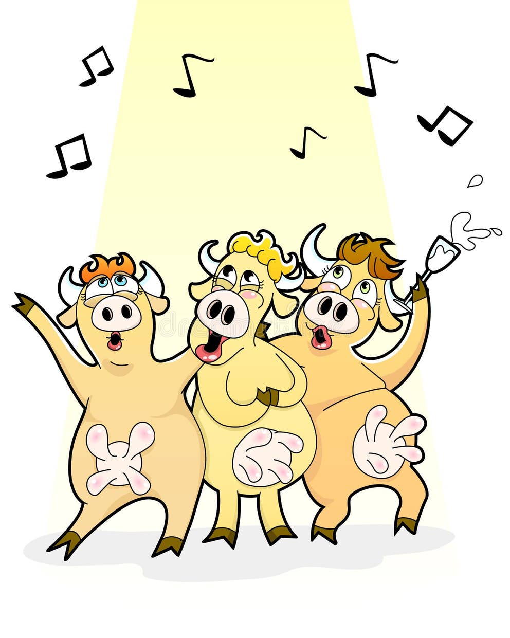Group Cows Vector Stock Illustrations – 211 Group Cows Vector Stock ...