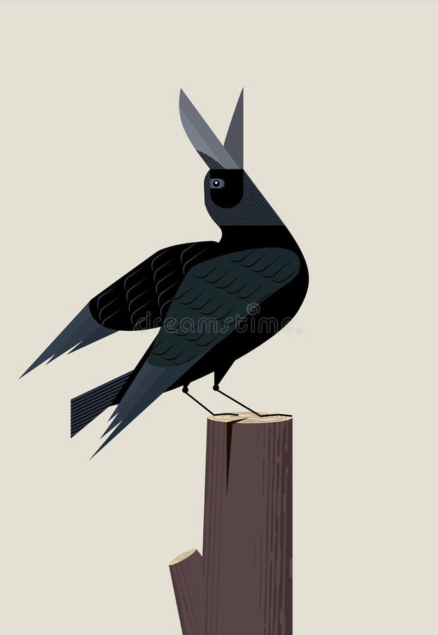 Singing Crow Stock Illustrations – 87 Singing Crow Stock Illustrations ...