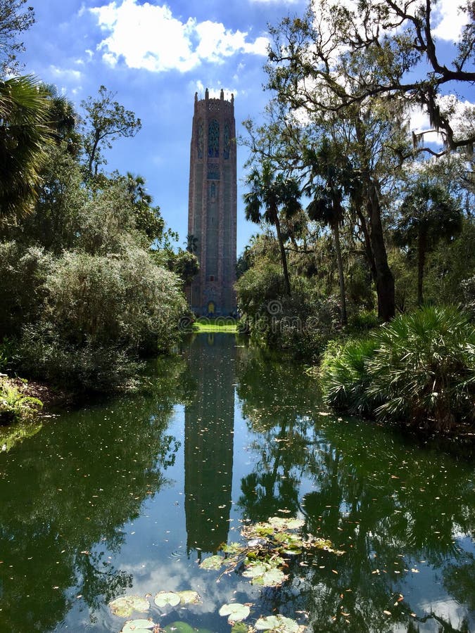 Singing Tower stock photo. Image of lake, singing, tower - 110162226