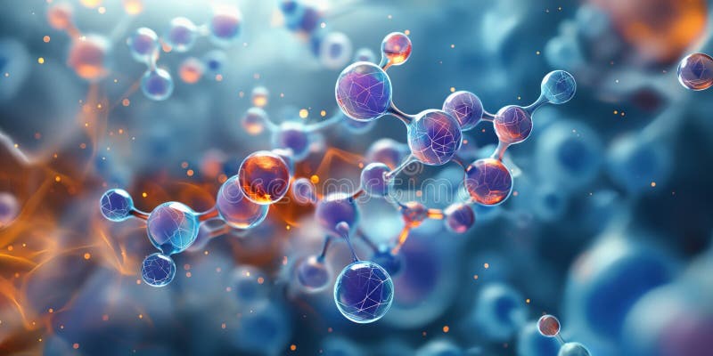 Single Amino Acid Molecule Illustration. Graphic Representation of ...