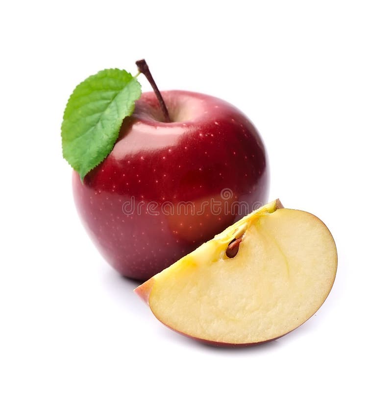 Single apples . stock photo. Image of snack, isolated - 180036054