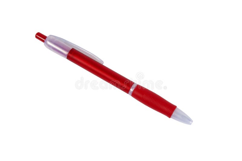 Single ball pen stock image. Image of isolated, equipment - 16971305