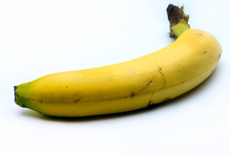 Single Banana stock photo. Image of fruit, snack, eating - 2914826