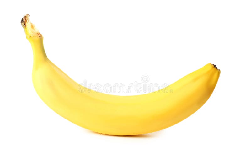 Single banana stock image. Image of tissue, ripe, diet - 67059063