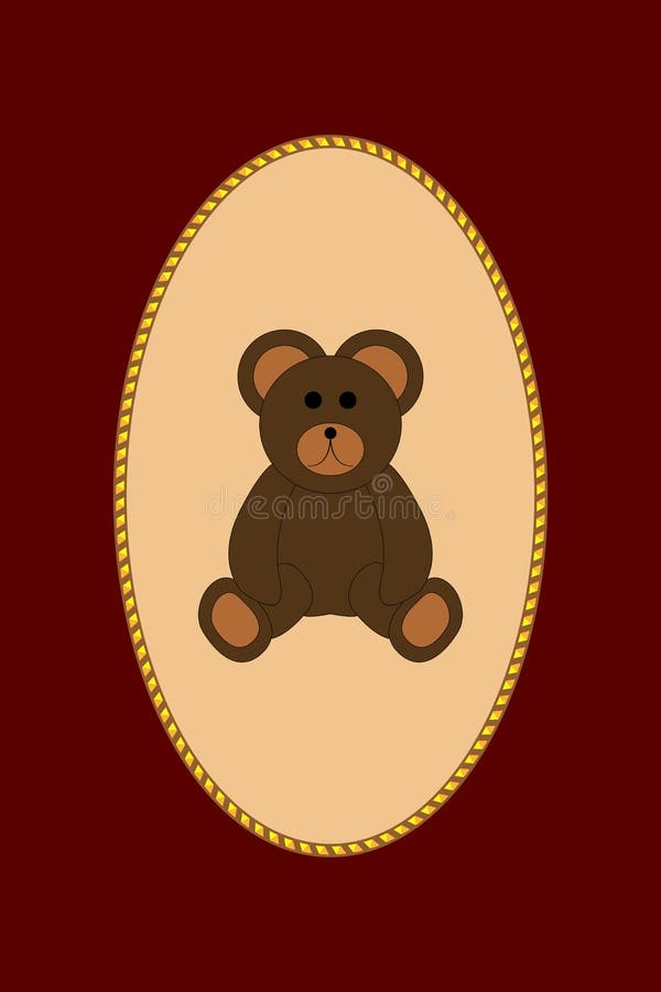Single Bear Vector Icon in Brown Color Stock Vector - Illustration of ...
