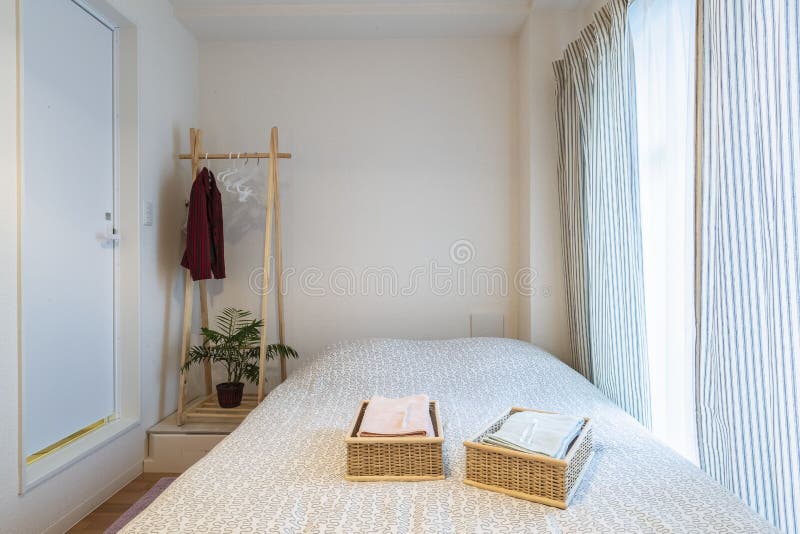 Single bed stock photo. Image of apartment, classic - 148050552