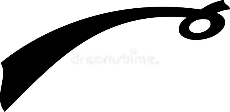 Single Black Check Mark Symbol is Drawn on a White Background. this ...