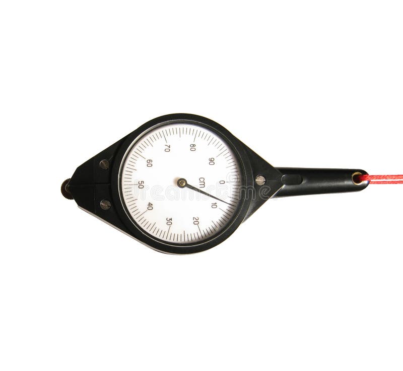 Single Black Curvimeter on White Background Stock Photo - Image of ...
