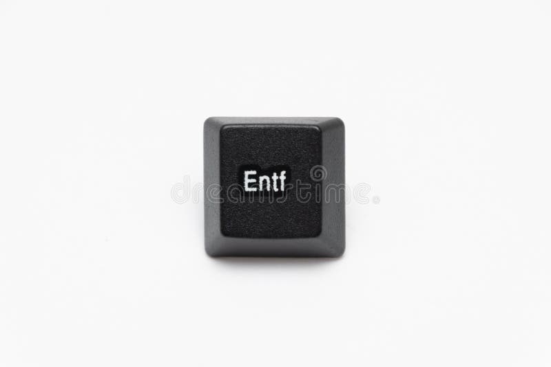 Single Black Keys of Keyboard with Different Letters Del Stock Image ...