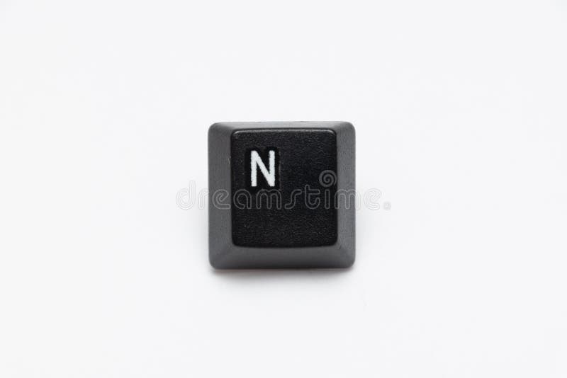 Single Black Keys of Keyboard with Different Letters Arrow Keys Stock ...